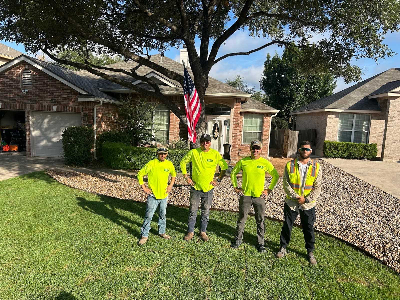 Residential Lawn Care & Landscape Installation | TLC